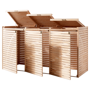 High-Quality Modern Timber Bin Stores - Starting from under £600