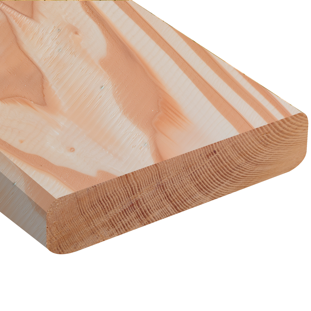 Douglas Fir Wide Slat - Contemporary Fencing