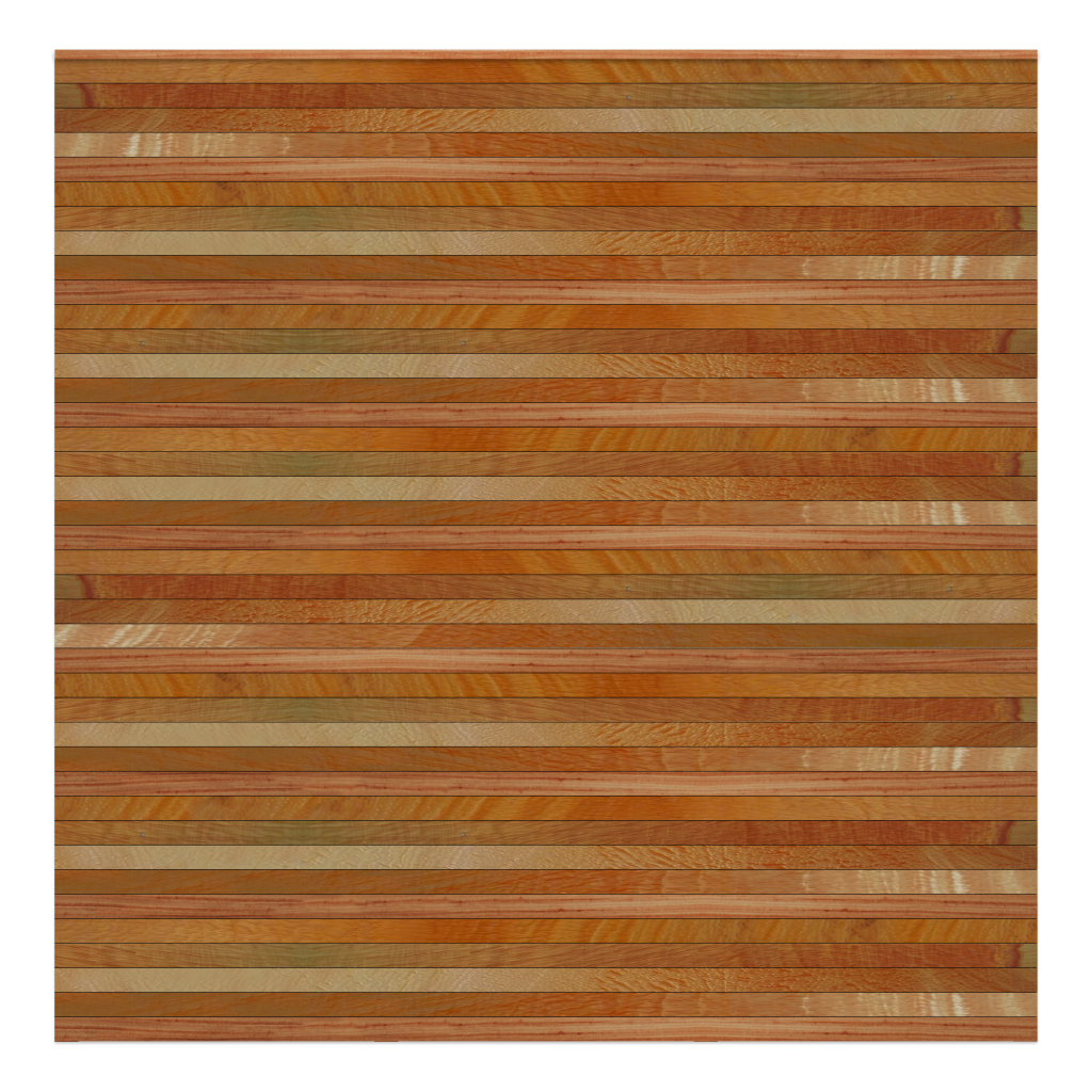 Red Grandis Fir Narrow Solid Fence Panel - Contemporary Fencing