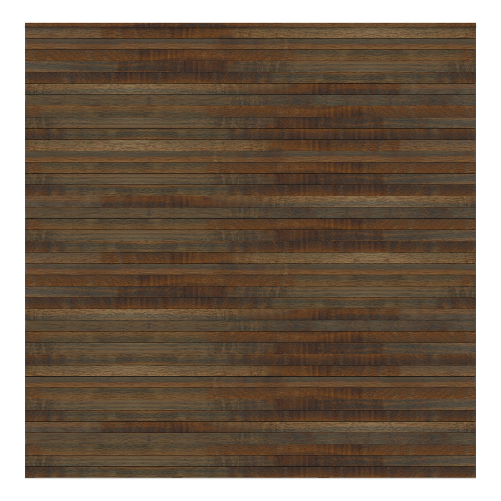 Thermally Modified Tulipwood Narrow Solid Fence Panel - Contemporary ...